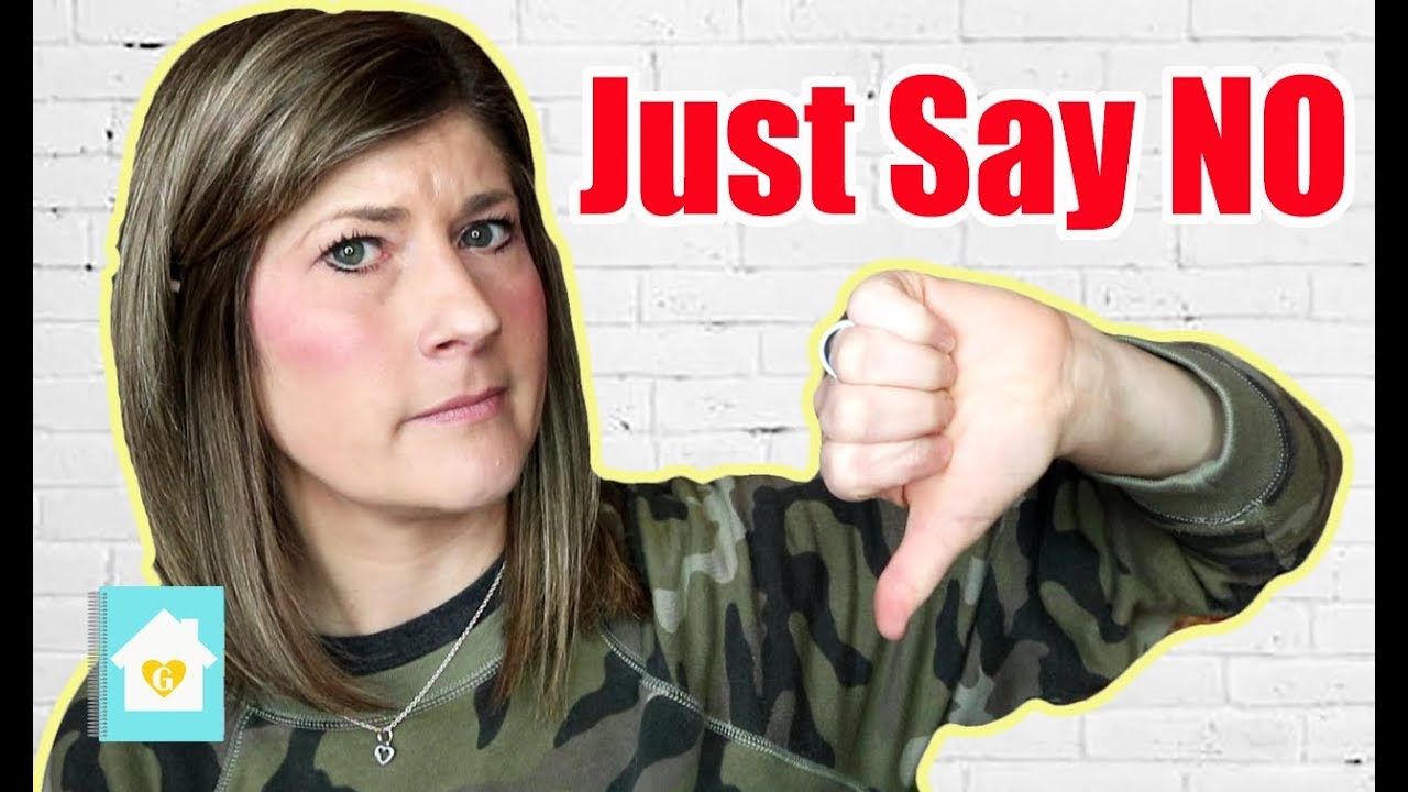 JUST SAY NO TO NEGATIVE EMOTIONAL CLUTTER - YouTube