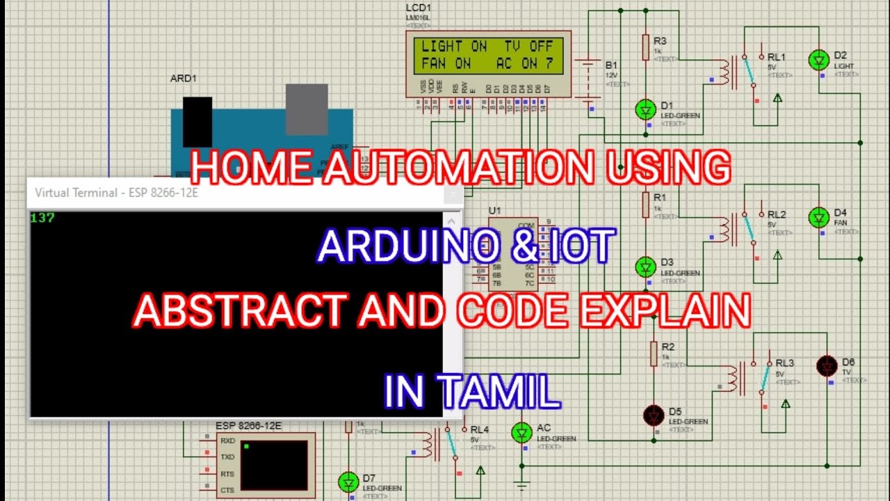 #4 home automation using IOT Arduino project - YouTube