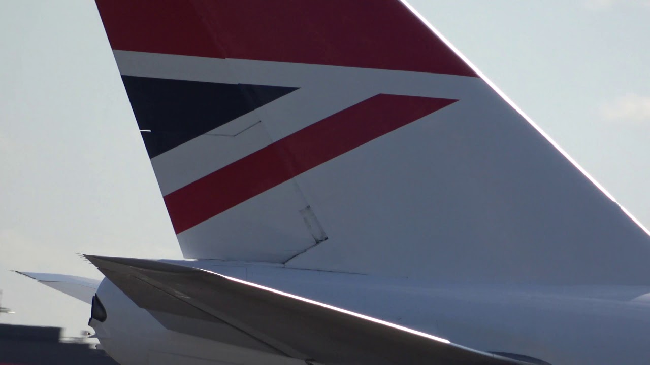 #BA100. BA NEGUS RETRO LIVERY 747 G-CIVB - YouTube