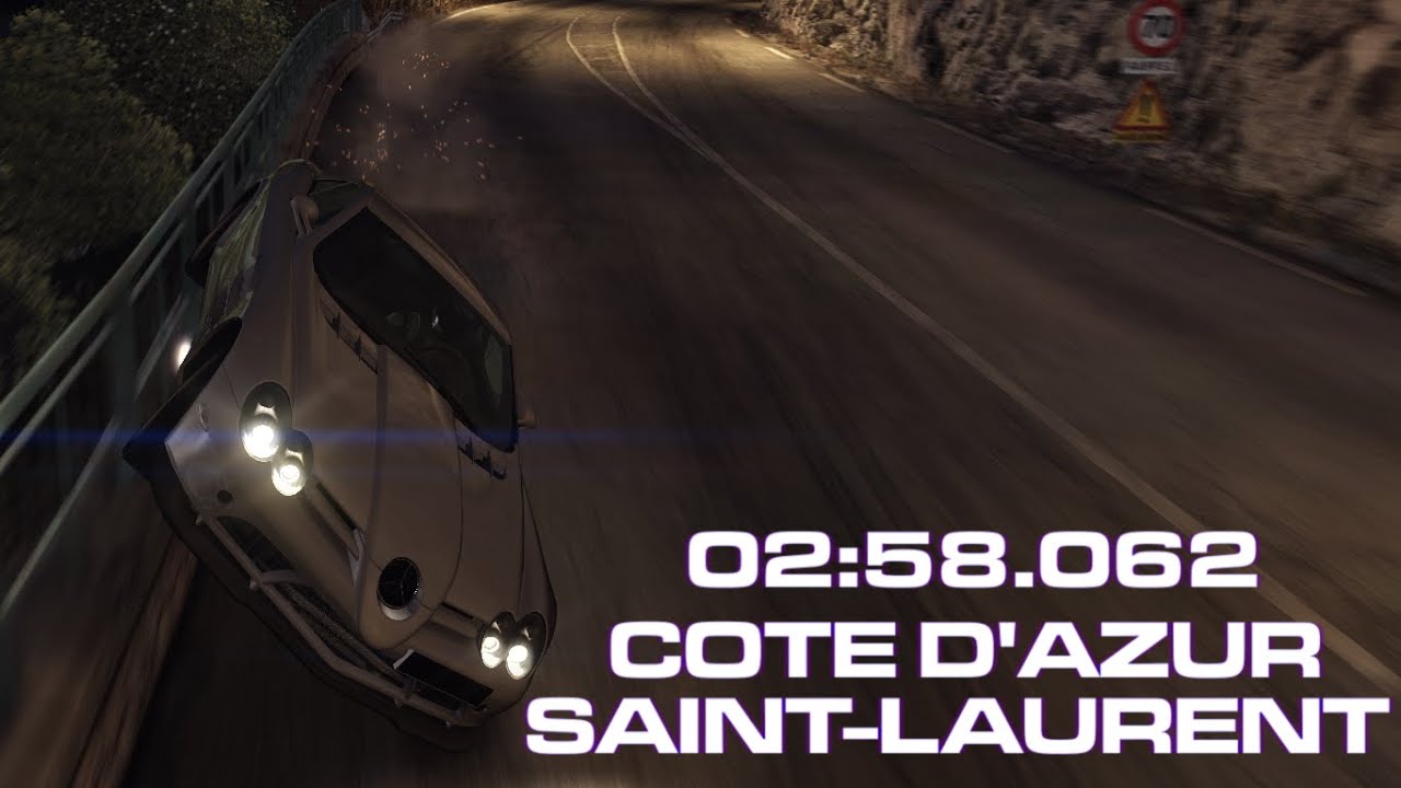 GRID 2 | Côte d'Azur, Saint-Laurent - 2:58.062 (Tier 4, Super) - YouTube