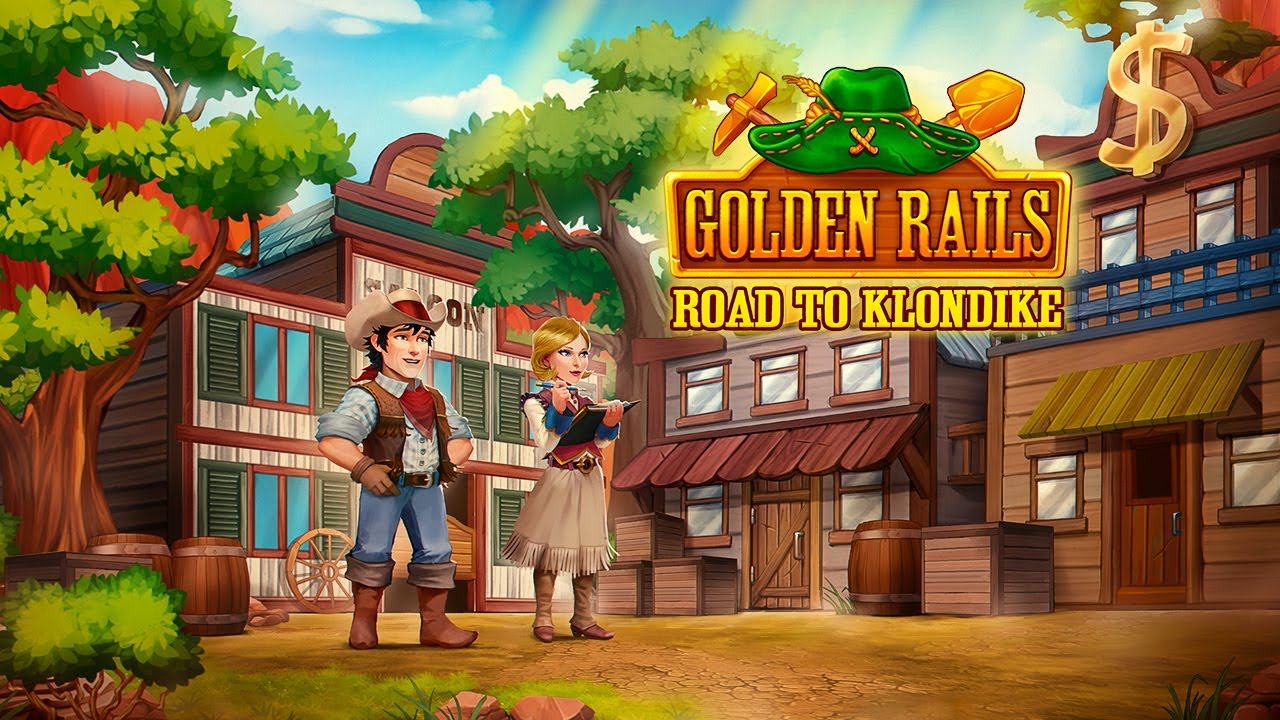 Golden Rails: Road to Klondike Game Trailer - YouTube