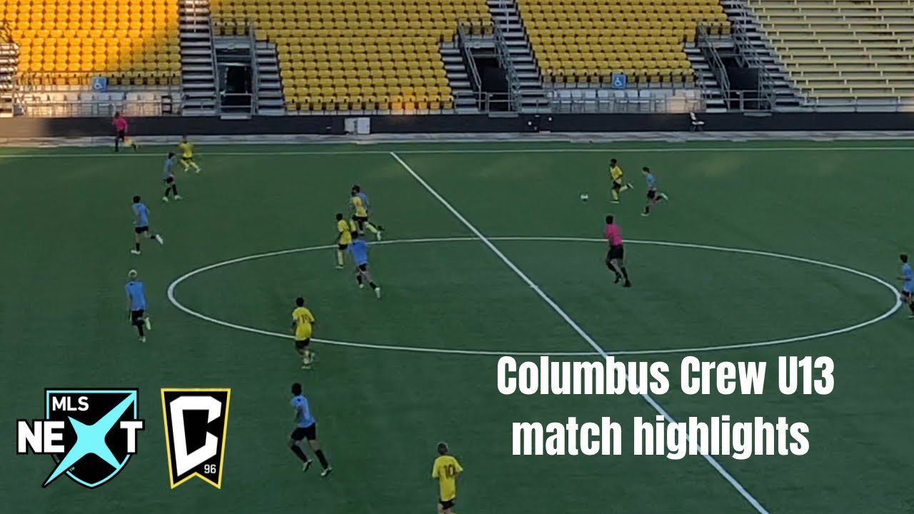Columbus Crew U13 vs Club Ohio U14 Game Highlights 2024 - YouTube