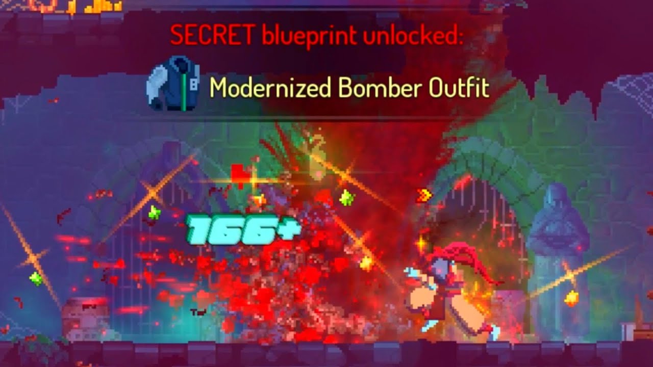 Hotline Miami Jacket Secret Blueprint in Dead Cells - YouTube