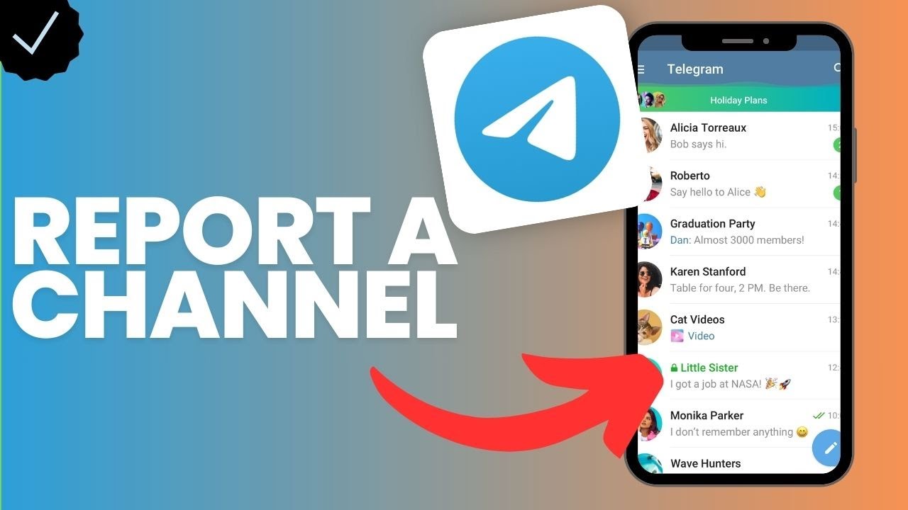 How to report a channel in Telegram? - YouTube
