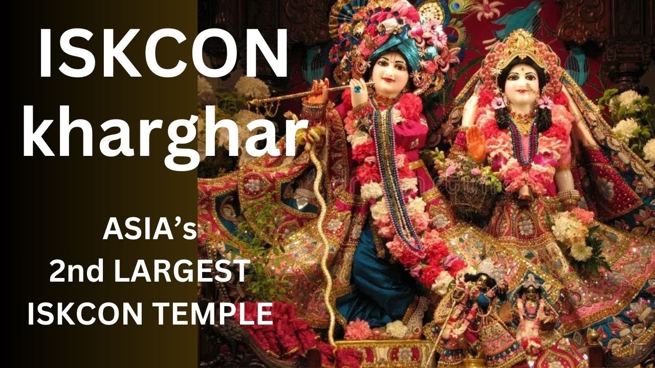 ISKCON KHARGHAR | INSIDE ASIA's 2nd LARGEST ISKCON TEMPLE - YouTube