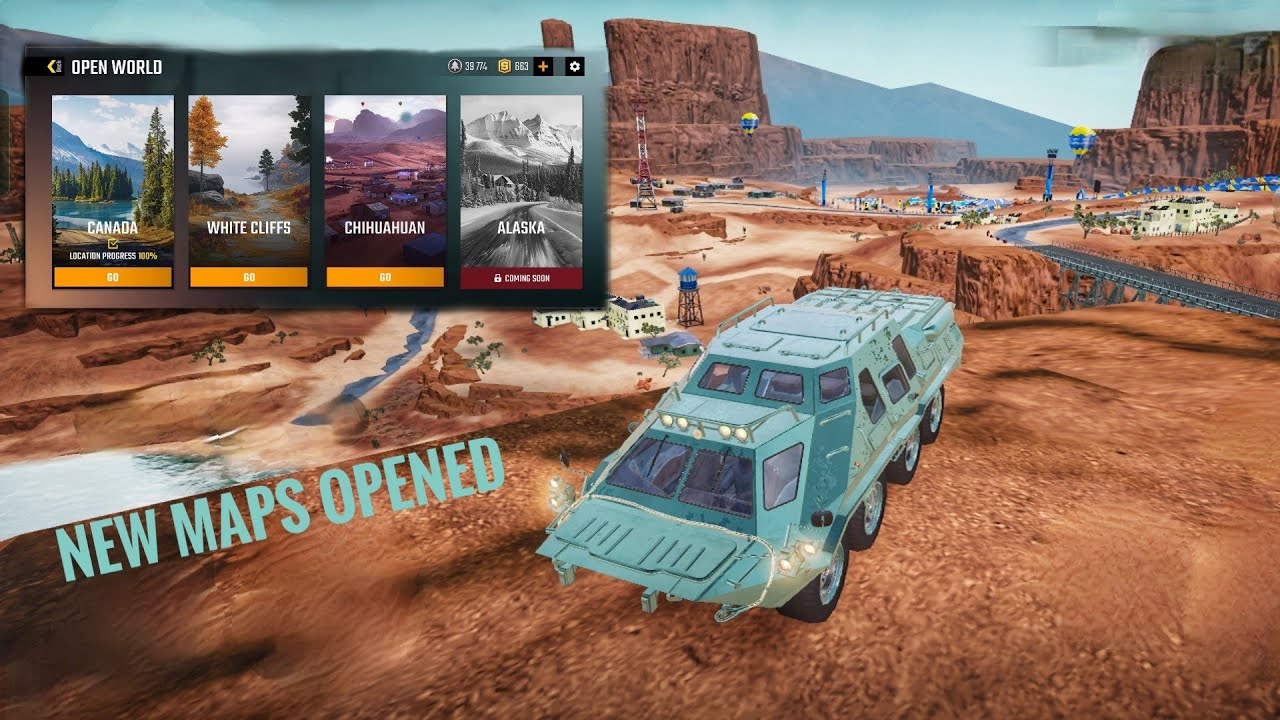 OFF-ROAD ADVENTURE GAME | NEW MAPS OPENED | WHITE CLIFFS & CHIHUAHUAN ...