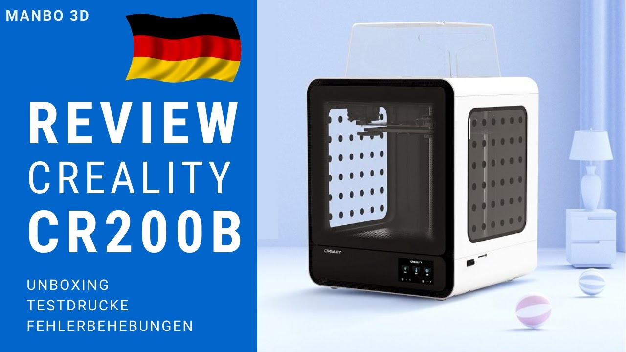 Creality CR-200B mein Review - YouTube