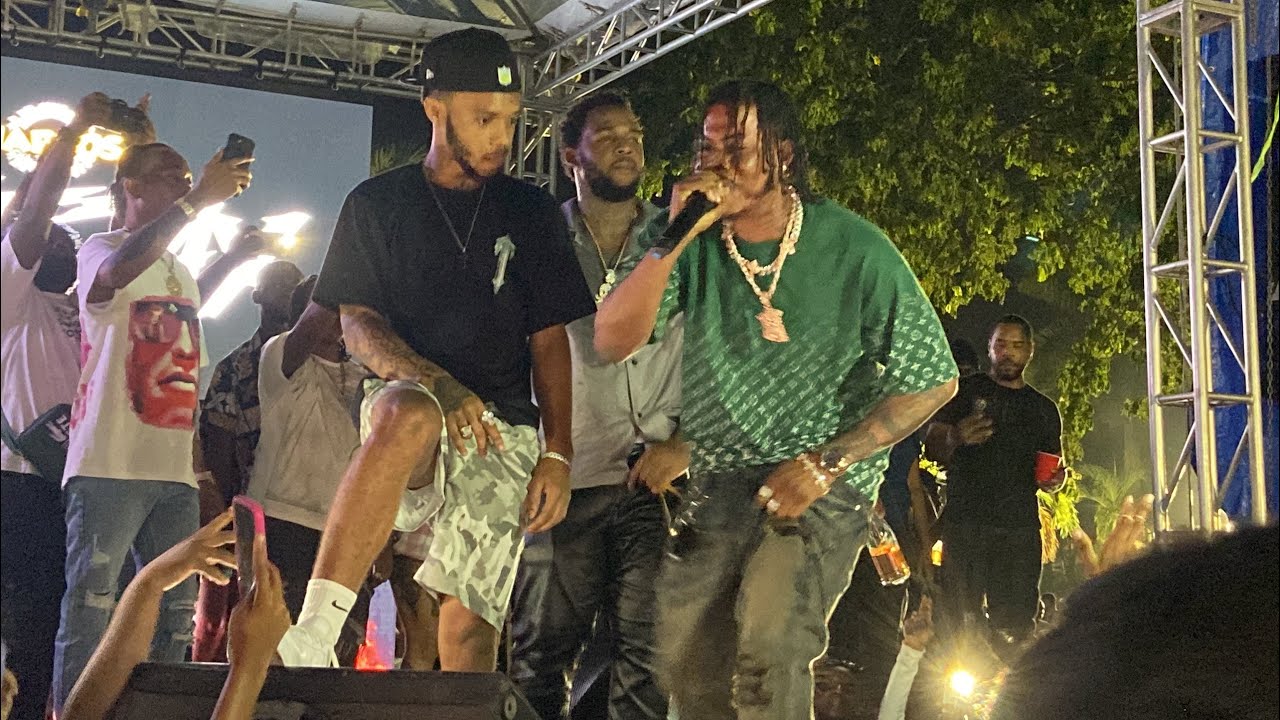 Teejay & Nhance Share Stage With Bayka At Teejay Birthday Party - YouTube