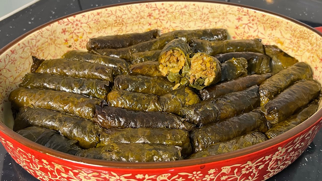 Sarma me gjethe rrushi !! - YouTube