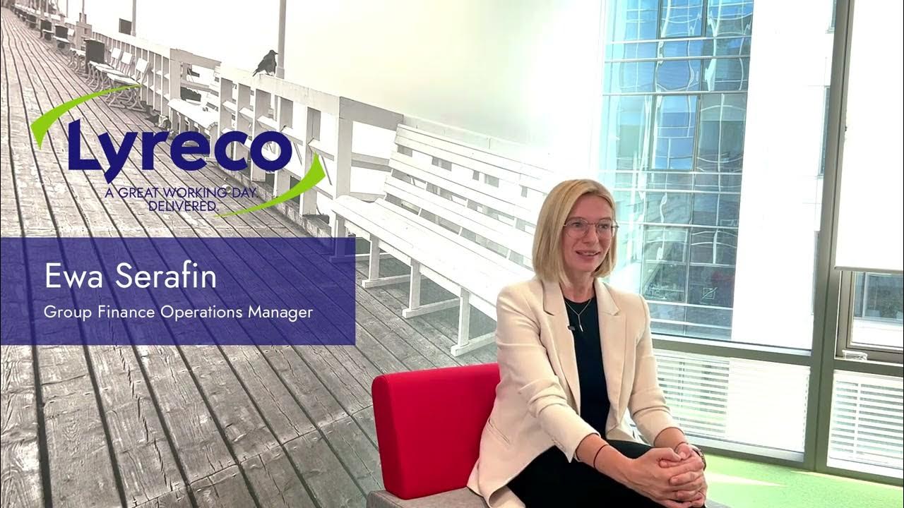 Ewa Serafin Group Finance Operations Manager at Lyreco - YouTube