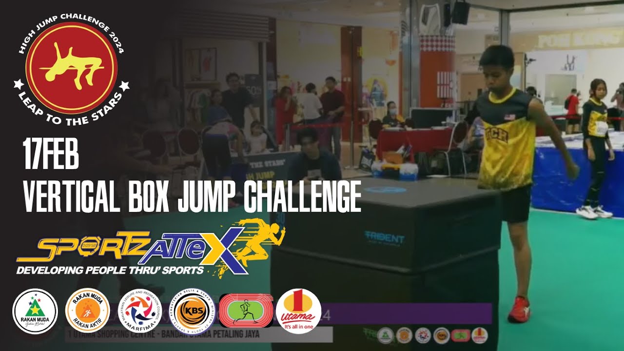 LEAP TO THE STARS HIGH JUMP CHALLENGE 2024 Vertical Box Jump Challenge ...