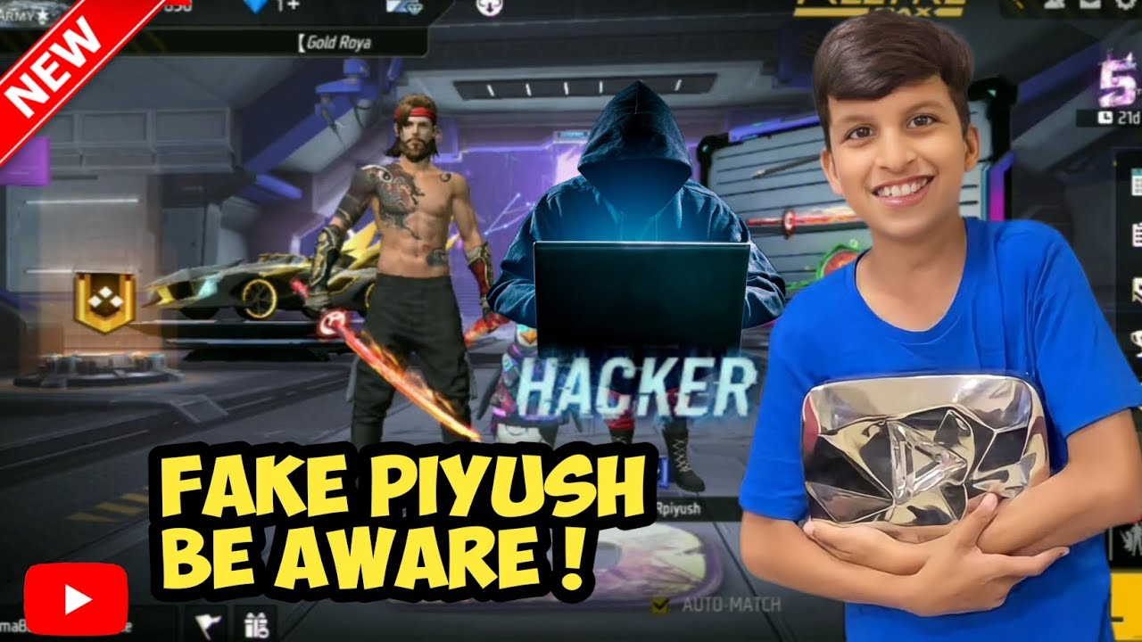 IF PIYUSH JOSHI IS SCAMMER || FAKE PIYUSH JOSHI SCAM😠|| GARENA FREE ...