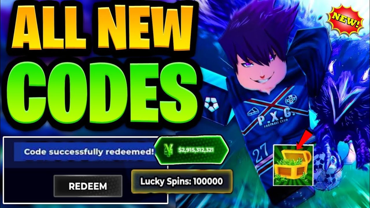 *NEW CODES* ALL WORKING CODES IN BLUE LOCK RIVALS 2025 FEBRUARY ...