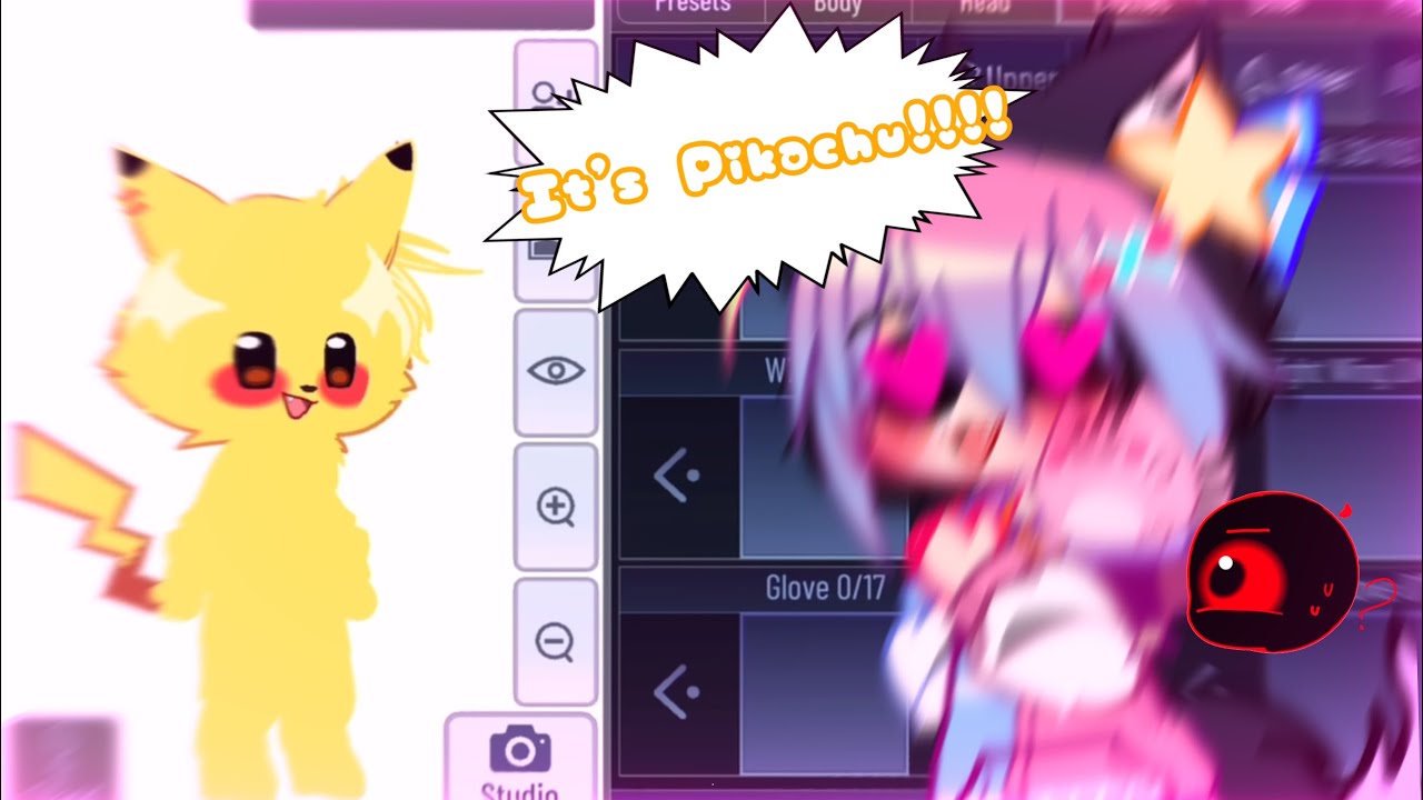 Pikachu Characters In Gacha Club 🐭💛⭐ Youtube
