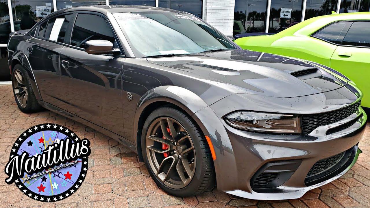 Dodge Charger SRT HellCat Widebody Granite Pearlcoat - YouTube