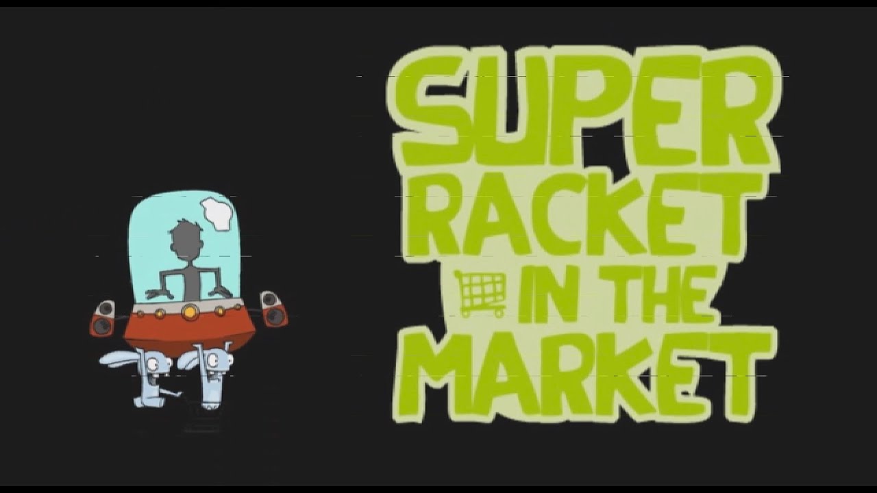 Rabbids Go Home 1000% Let's Play | SUPER RACKET IN THE MARKET - YouTube