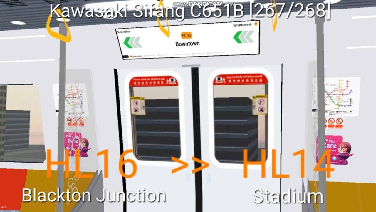 [OpenBVE] SMRT C651B [267/268]: Blackton Junction - Stadium ...