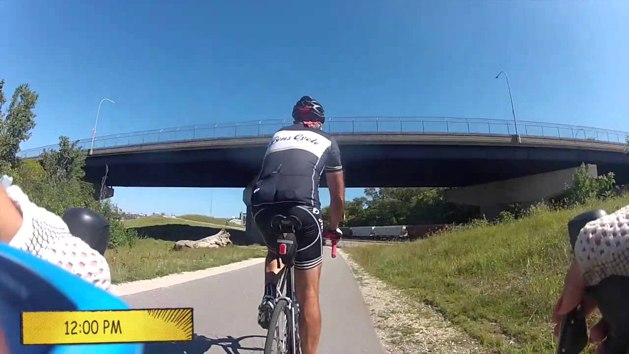 Biking Madison to Milwaukee, WI - YouTube
