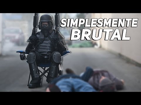 Um cara faz uma ARMADURA e saí por ai ATIRANDO - FILME RECAP