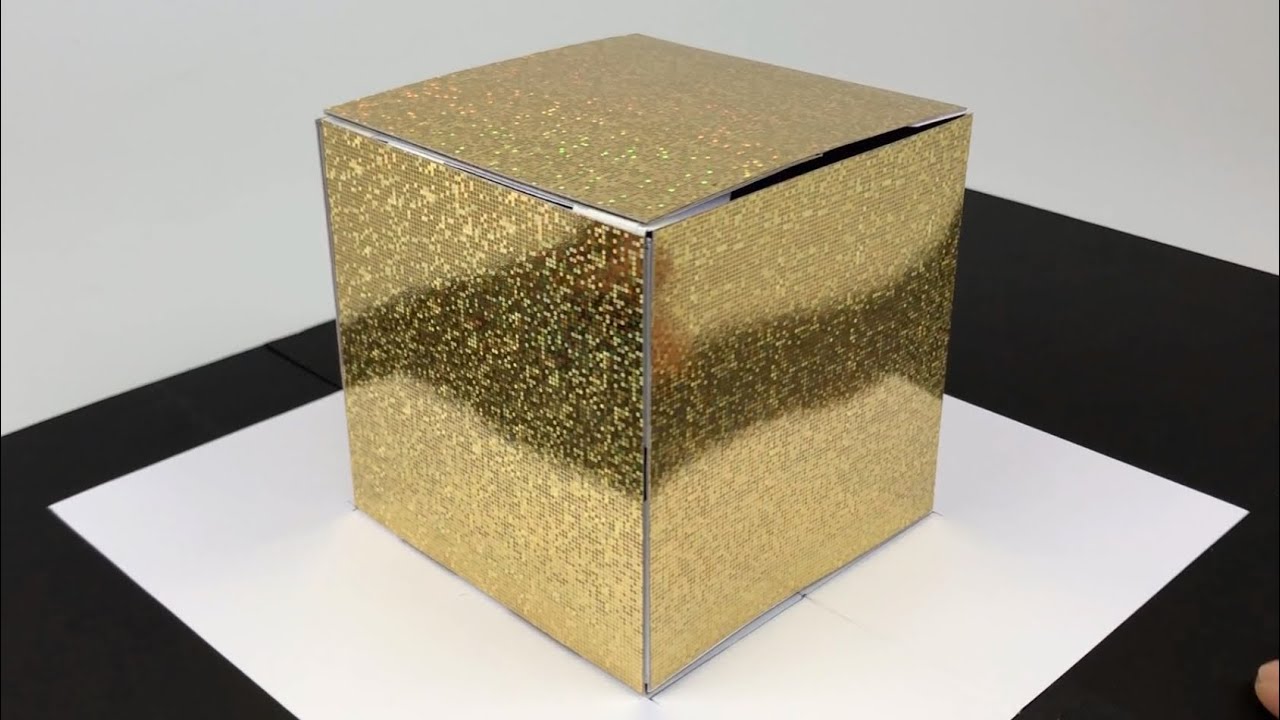 The Impossible Pop-up Cube (experiment) - YouTube