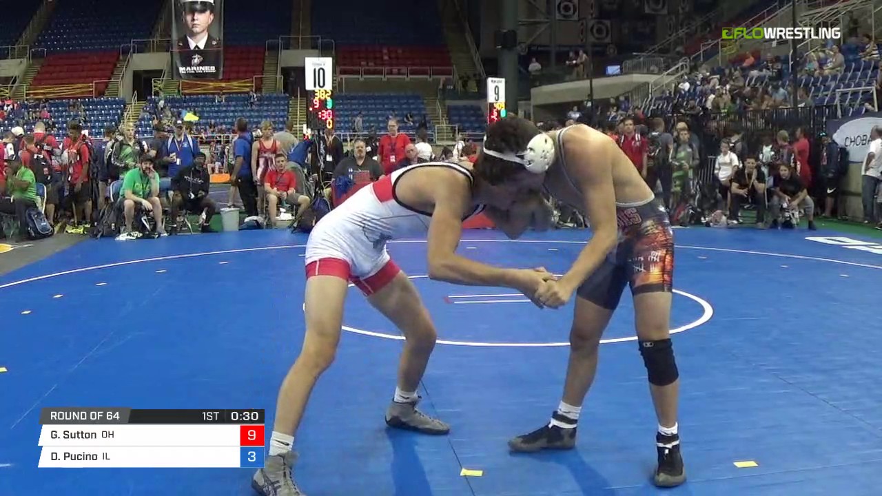Cadet FS 126 Round of 64 - Gus Sutton (OH) vs. Danny Pucino (IL) - YouTube