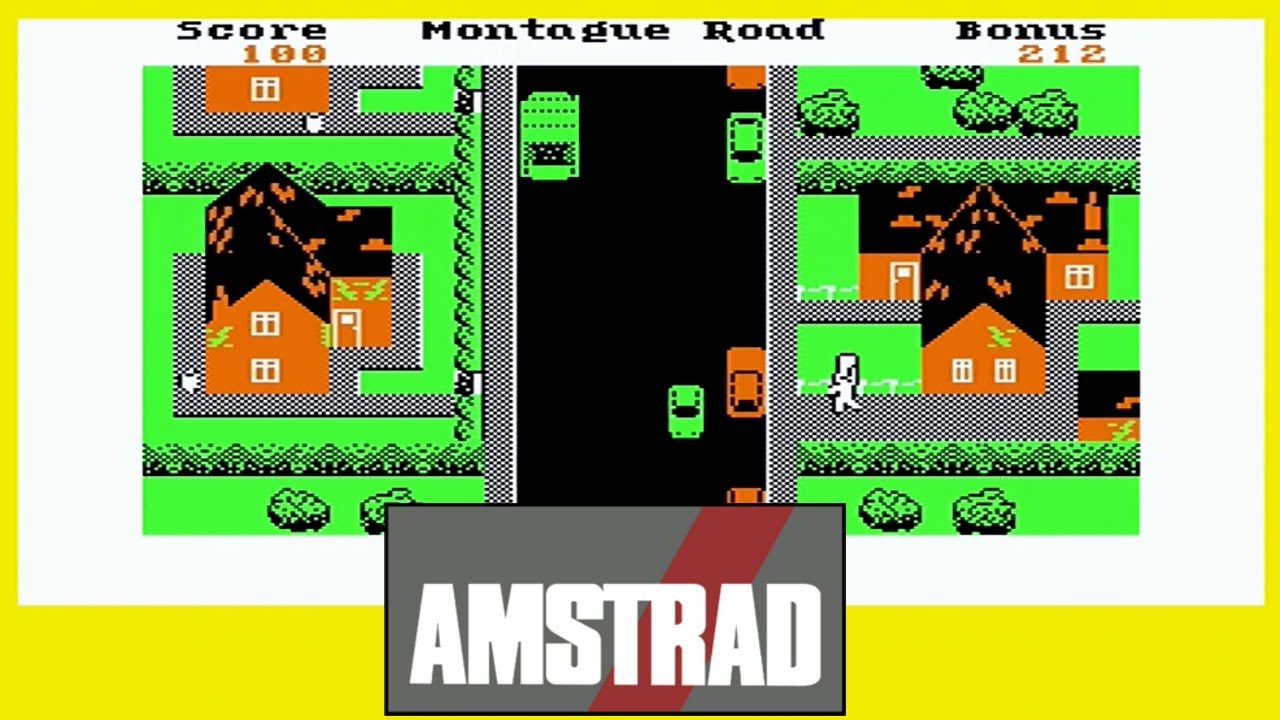 Amstrad CPC Games - Trashman - YouTube
