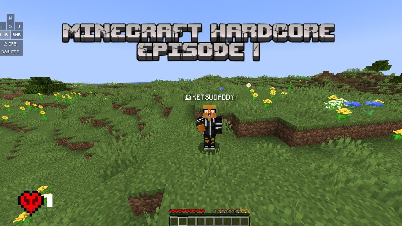 Minecraft Hardcore Episode 1 | Livestream - YouTube