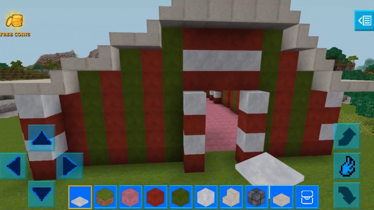 REALMCRAFT: How to make a Christmas Santa House | Free Minecraft Style ...