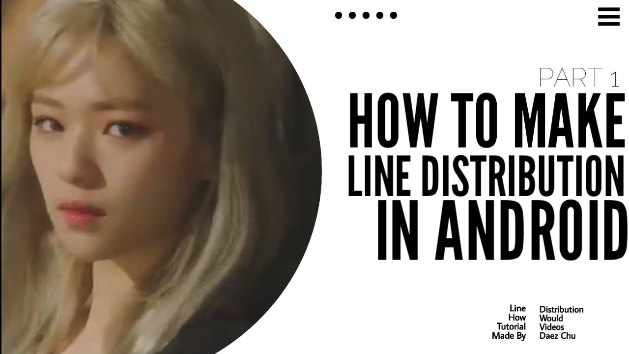 HOW TO MAKE LINE DISTRIBUTION IN ANDROID | Part 1 (LAYOUT, BARS) - YouTube