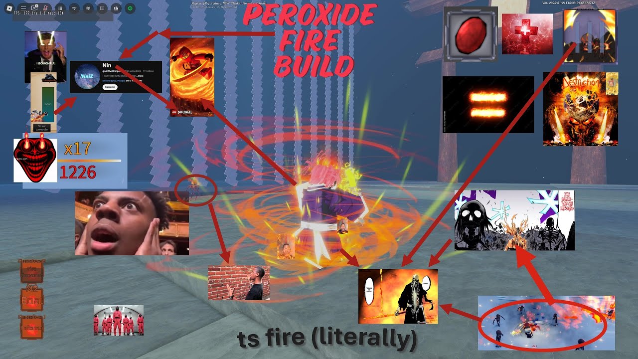 The explosive fire…. | Peroxide Roblox - YouTube
