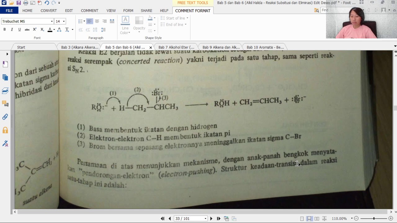 (44) 7 Alkil Halida Aril Halida Halida Vinilik - Reaksi Substitusi dan ...