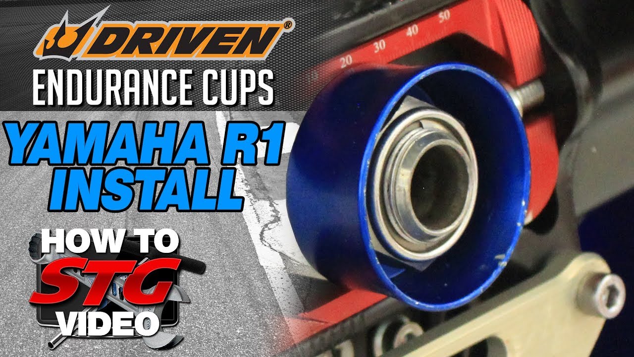 How to install Driven racing endurance cups on a 15-17 Yamaha YZF-R1 ...