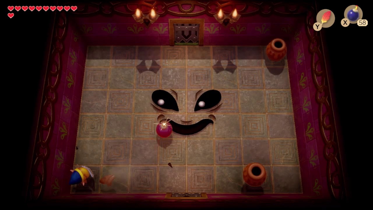 The Legend of Zelda: Link's Awakening (Switch) Boss 7 - Facade - YouTube