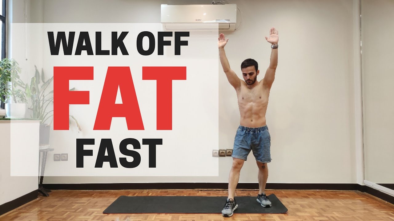 Walk Off Fat Fast 15 Minute 💦 | Fat Burning Workout - YouTube