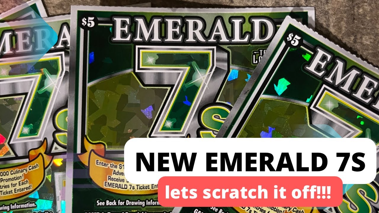 NEW EMERALD 7s ON TEXAS LOTTERY SCRATCH OFFS - YouTube