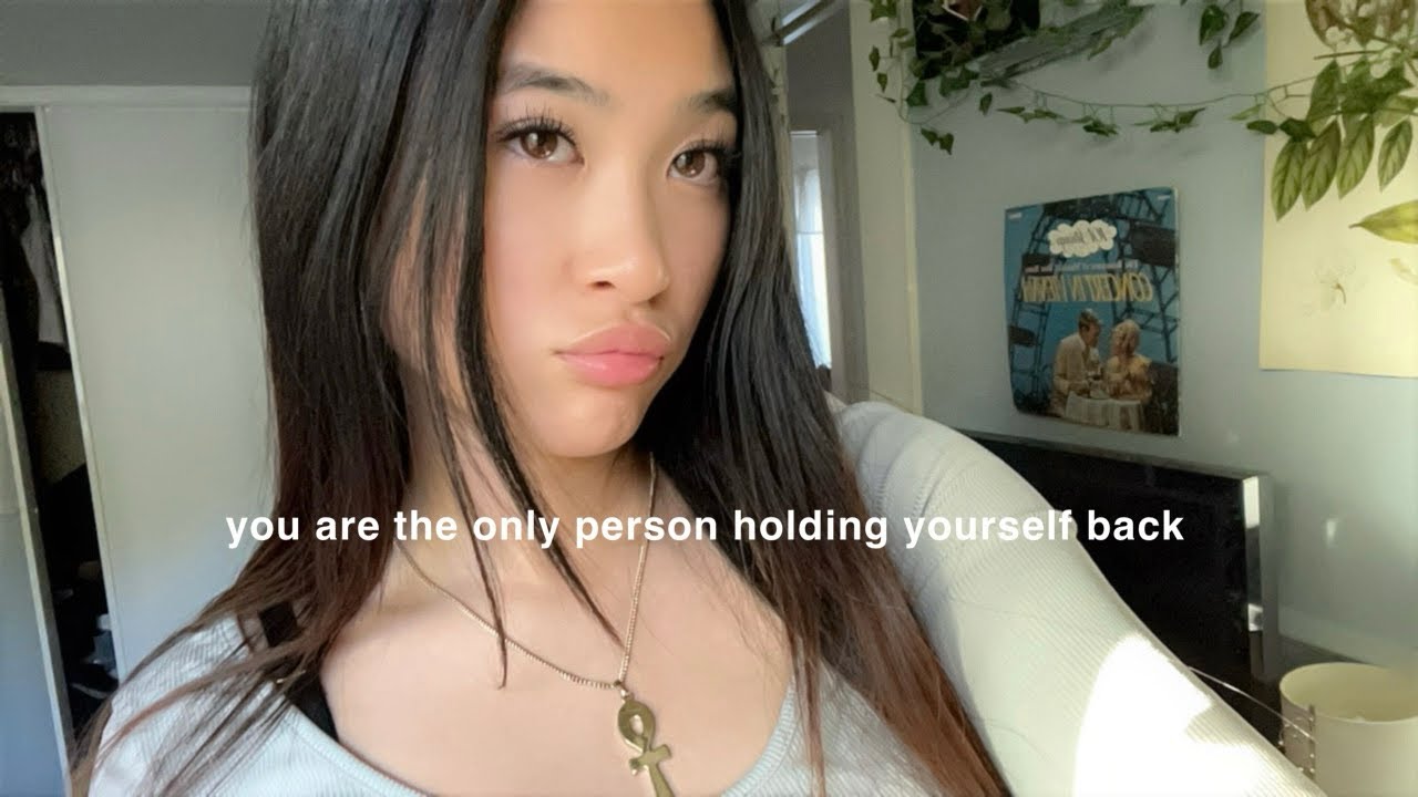 you are the only person holding yourself back - YouTube