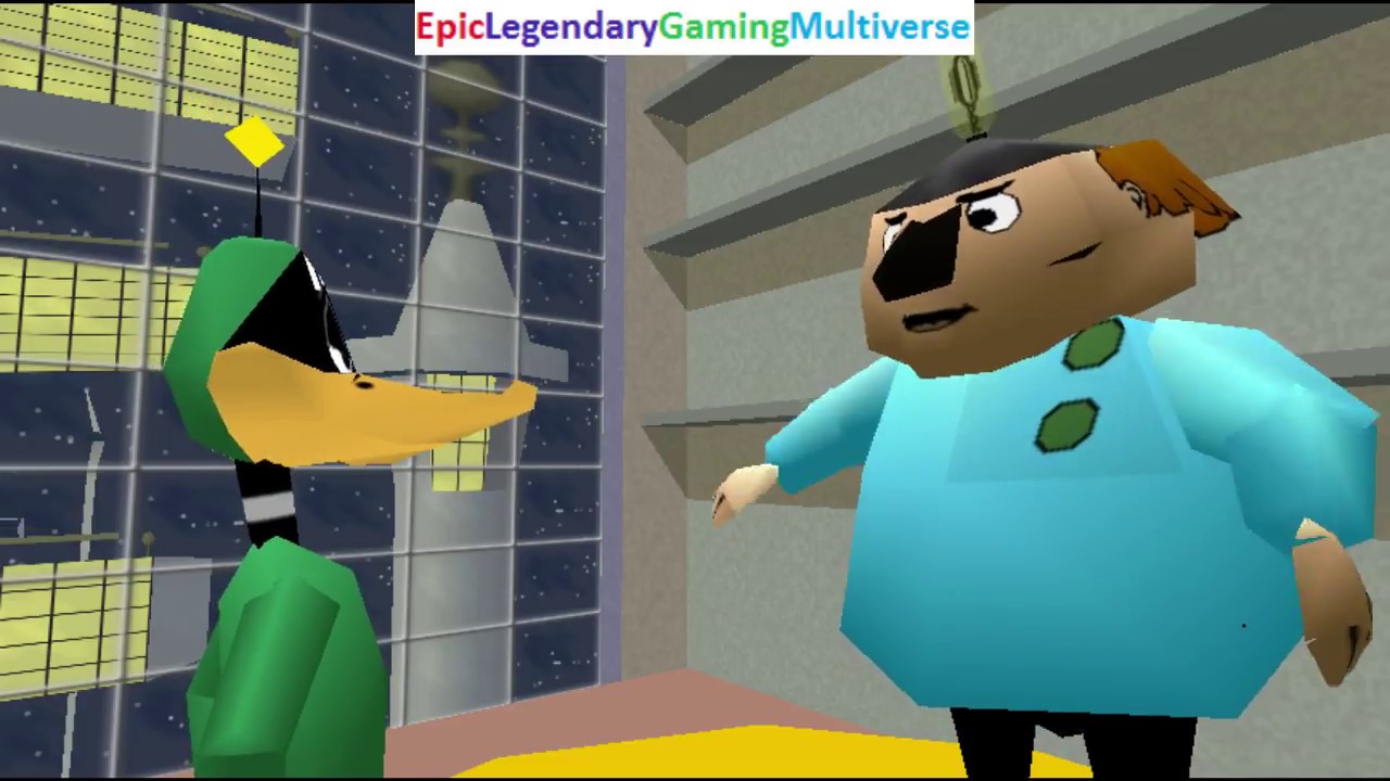 Duck Dodgers Starring Daffy Duck Gameplay Part #1 - Collecting Items ...