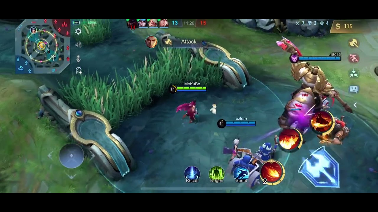 Valir gameplay,best build late game. Full match Easy comeback. #mobile ...