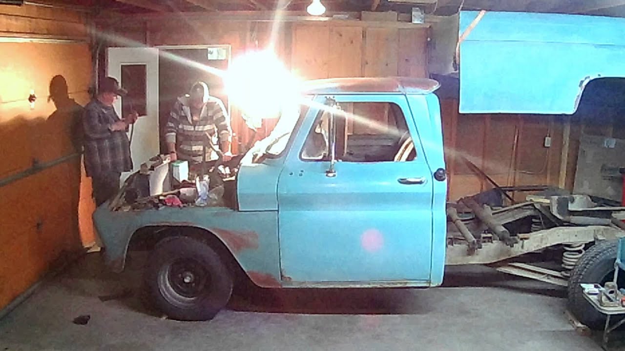 Bagged 1964 c10 build 2 - YouTube