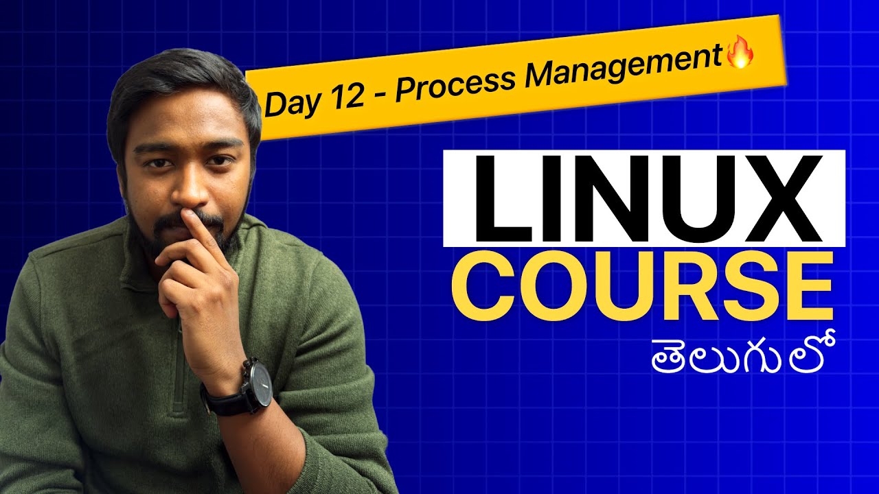 Linux - Free Course - Job Confirm | Zero to Hero | Day 12 - Process Management - YouTube