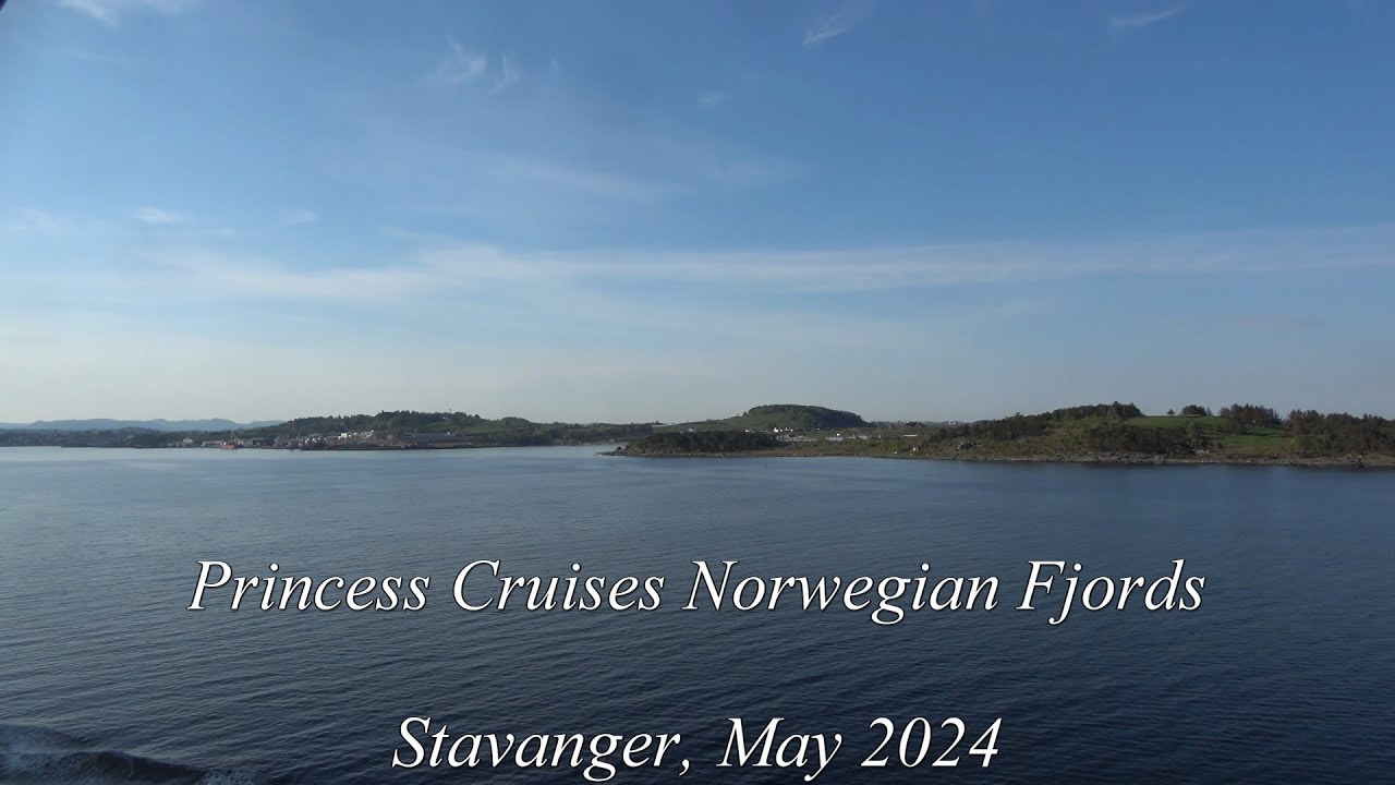 Princess Cruises Norwegian Fjords: Stavanger, May 2024 - YouTube