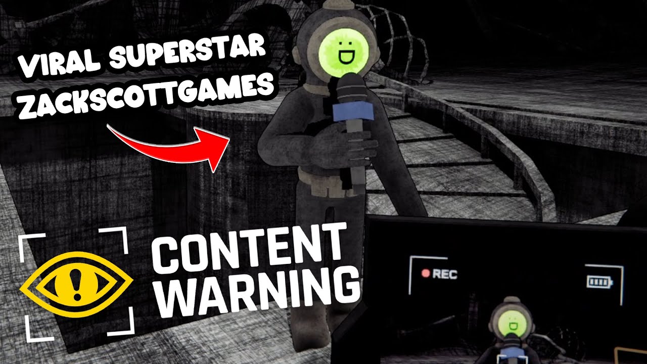 Going Viral With ZackScottGames! - Content Warning - YouTube