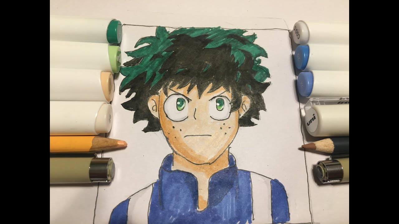 Drawing Deku - YouTube