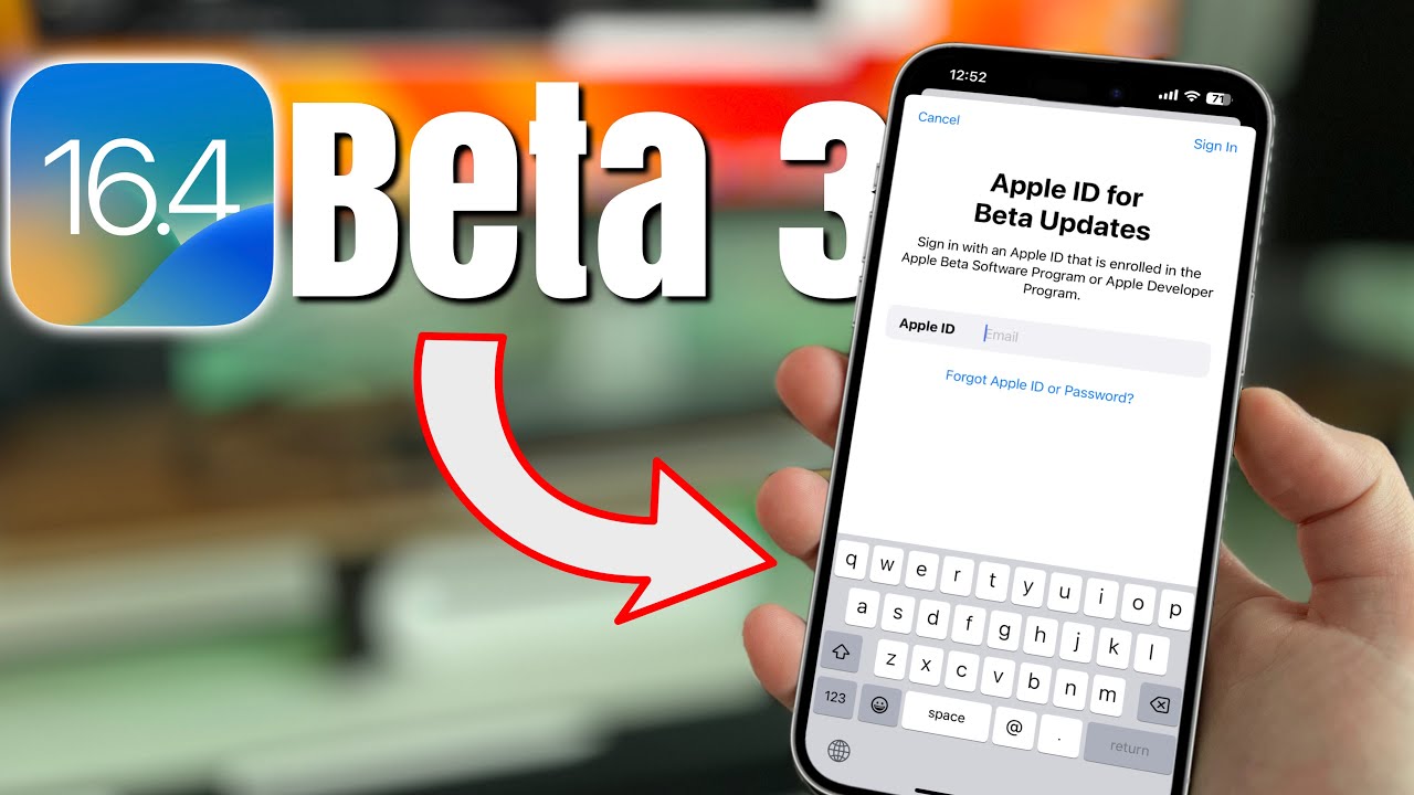 Ios 16 4 Beta 3 New Seperate Beta Appleid Accounts And Much Improved Battery Youtube