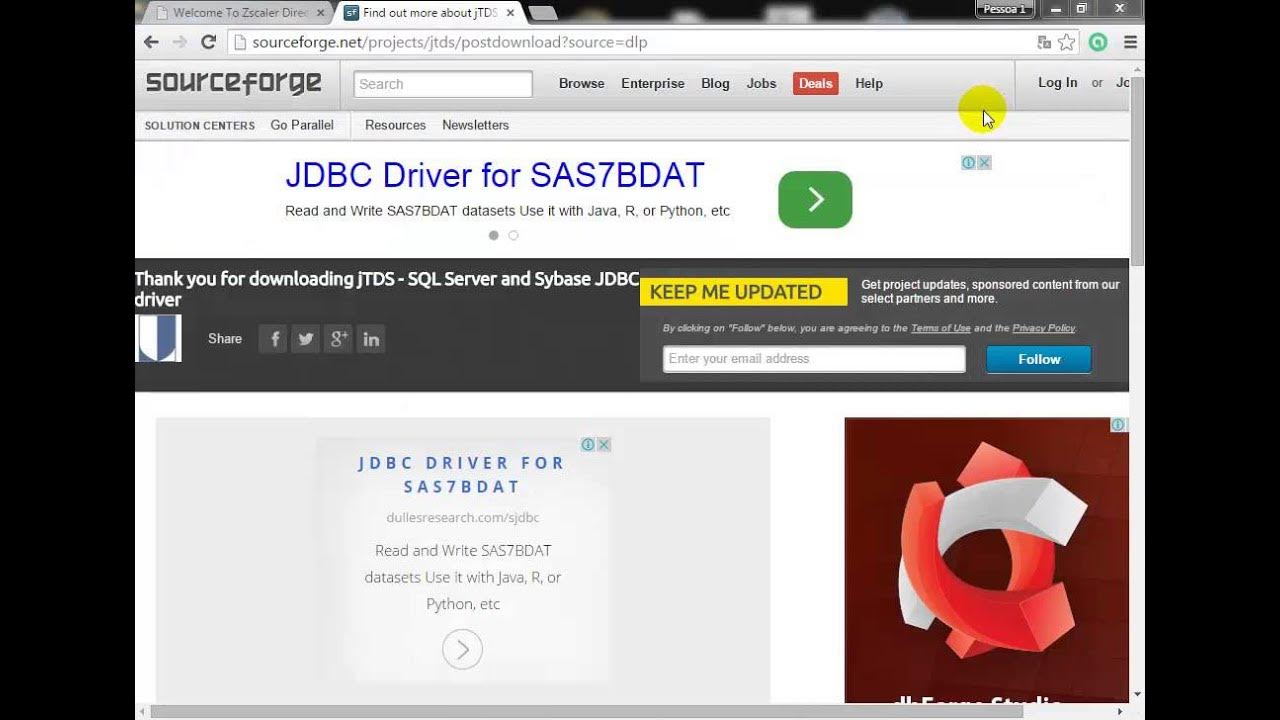 Conectando SQL Server utilizando jTDS e NetBeans - YouTube