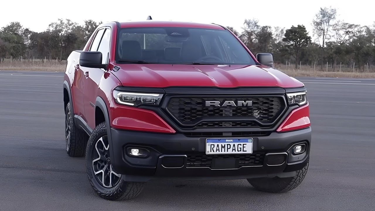 NEW 2024 RAM RAMPAGE Rebel is here! Interior and Exterior view! - YouTube