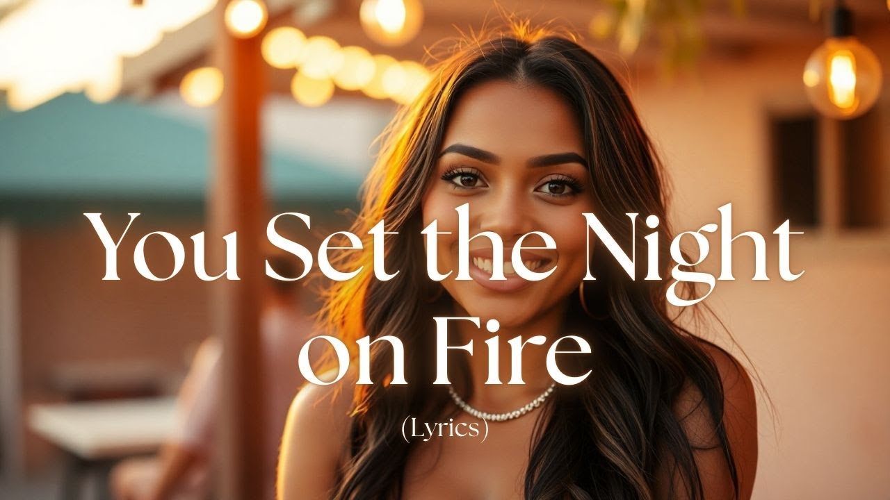 You Set the Night on Fire | A Neon-Summer Pop R&B Love Rush - YouTube