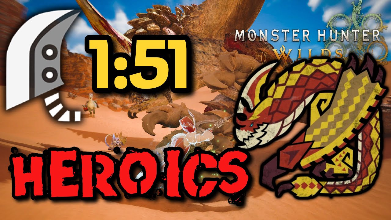 Seregios VS Great Sword 1'51 | Monster Hunter Wilds - YouTube