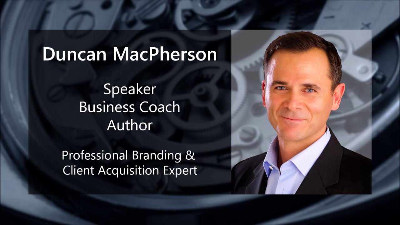 Total Client Engagement with Duncan MacPherson - YouTube