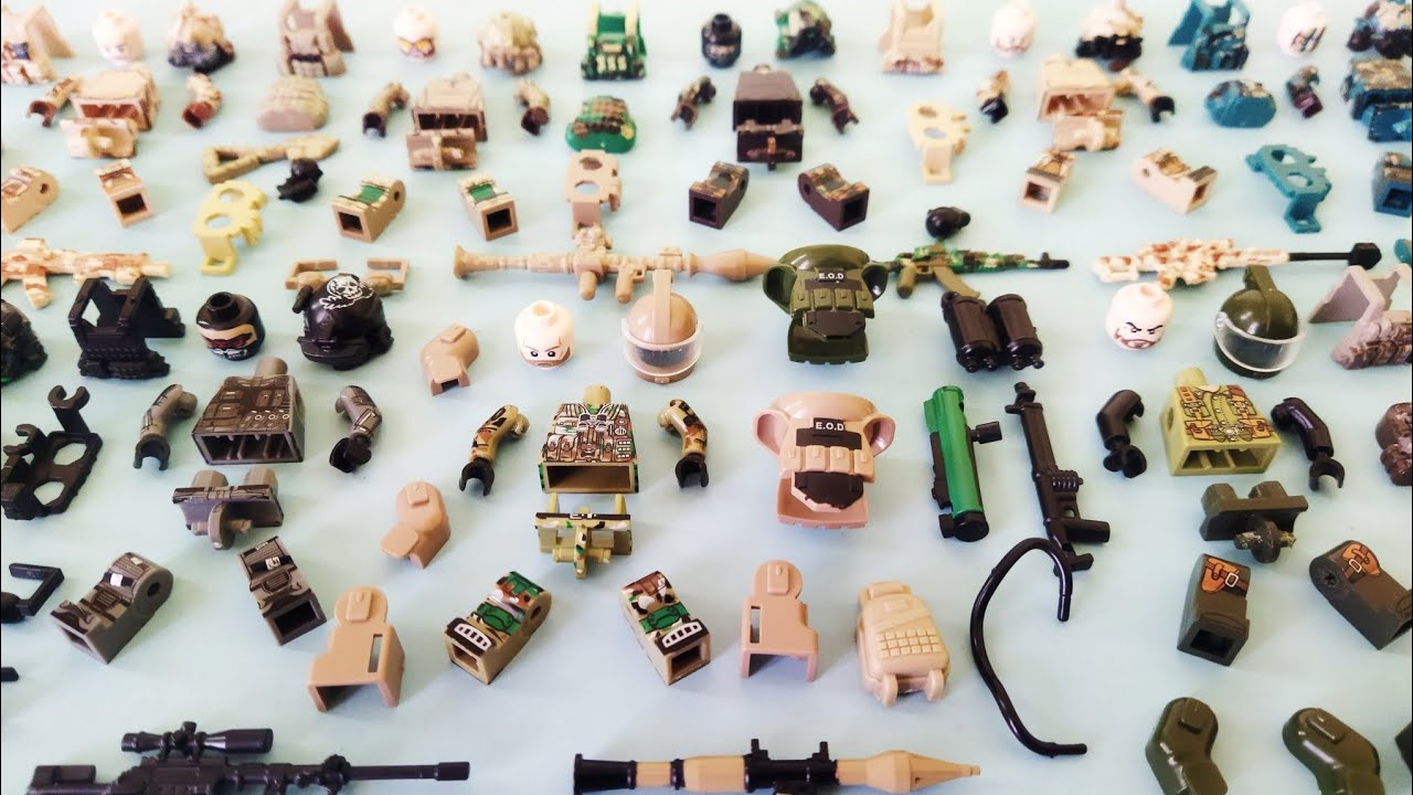 LEGO MILITARY ARMY SWAT POLICE | SSO, SAS, KSK, NAVY SEAL | Unofficial ...